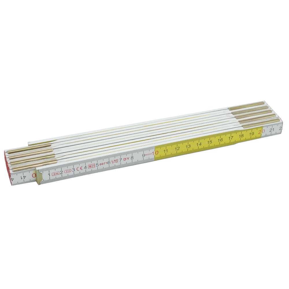 SOLA FOLDING RULER WHITE/YELLOW