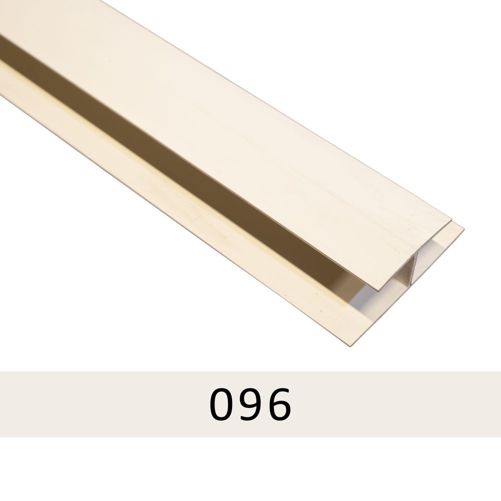 P1013 CLADDING JOINT PROFILE CREAM WHITE (096)