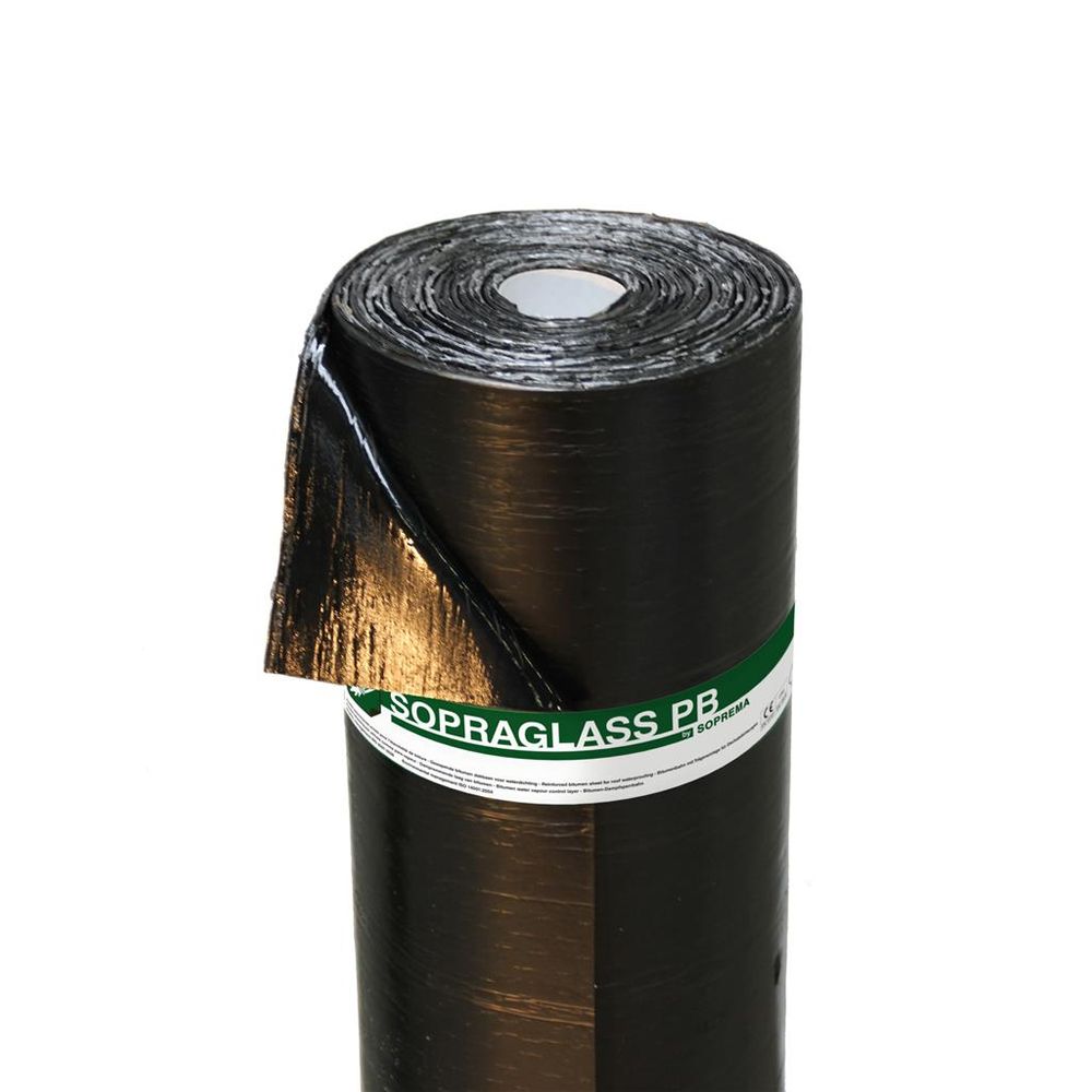 SOPRAGLASS VAPOUR BARRIER PB V3 FF 3MM 10M² FOIL