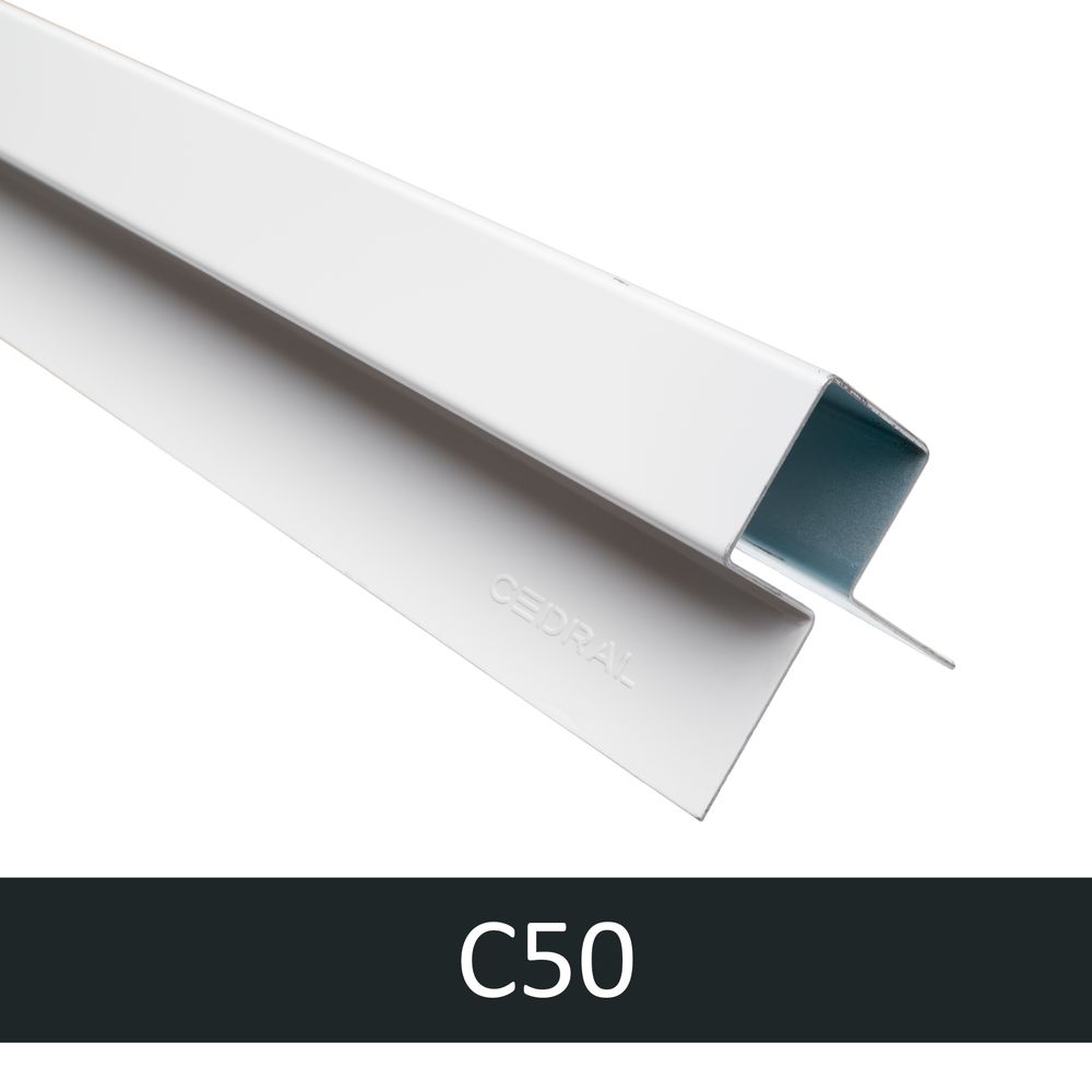 CEDRAL OUTER CORNER SYM 50 BLACK L=3M