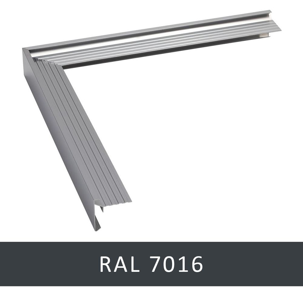 ALU OUT. CORNER CLASSIC PLUS 50X50 60X60 R7016 GR
