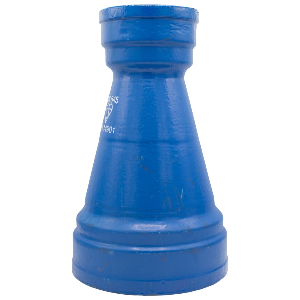 DUCTILE IRON REDUCER MM BLUE DN125/100