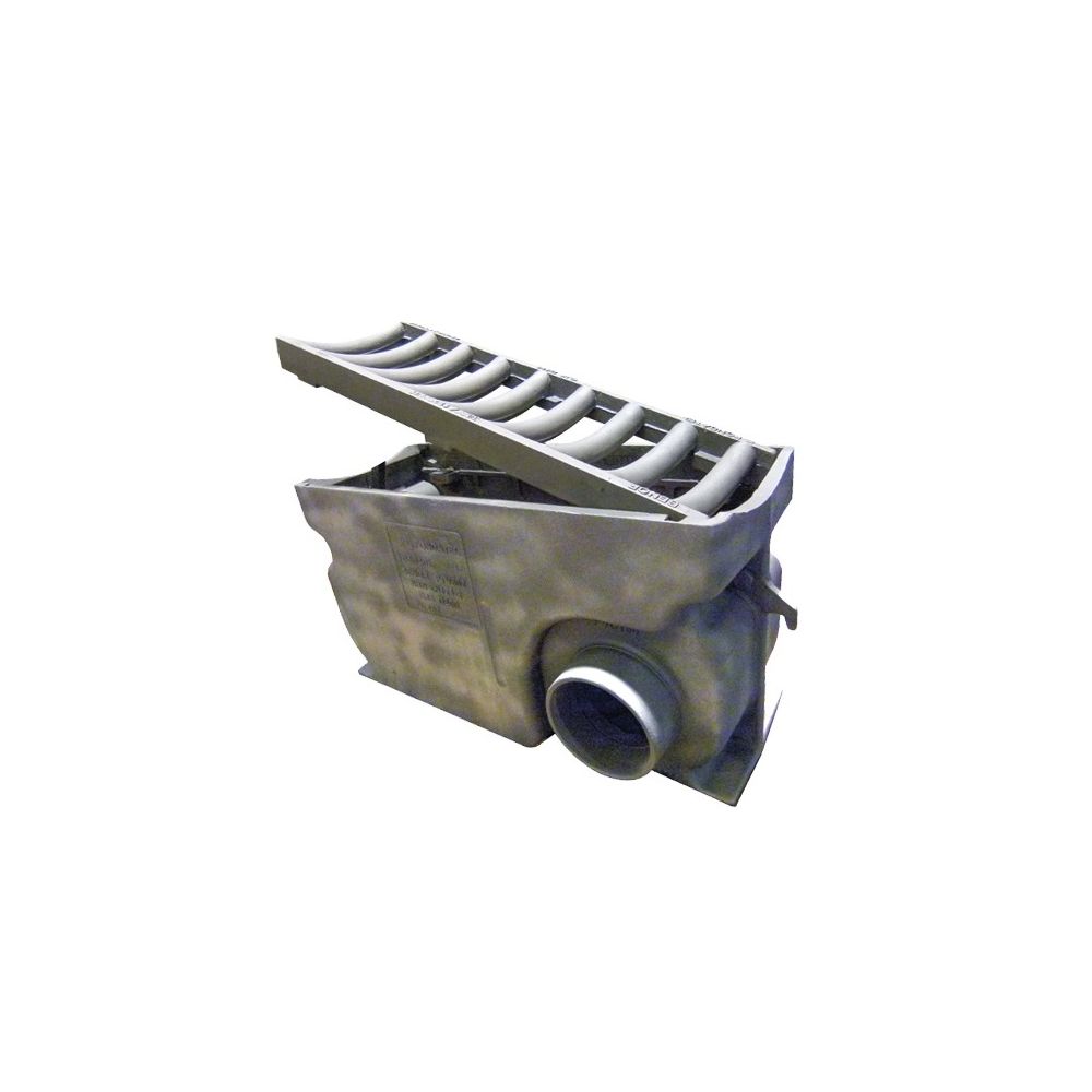 CAST IRON GULLY D400 FS=750X295X400 ROUND BENT A8C