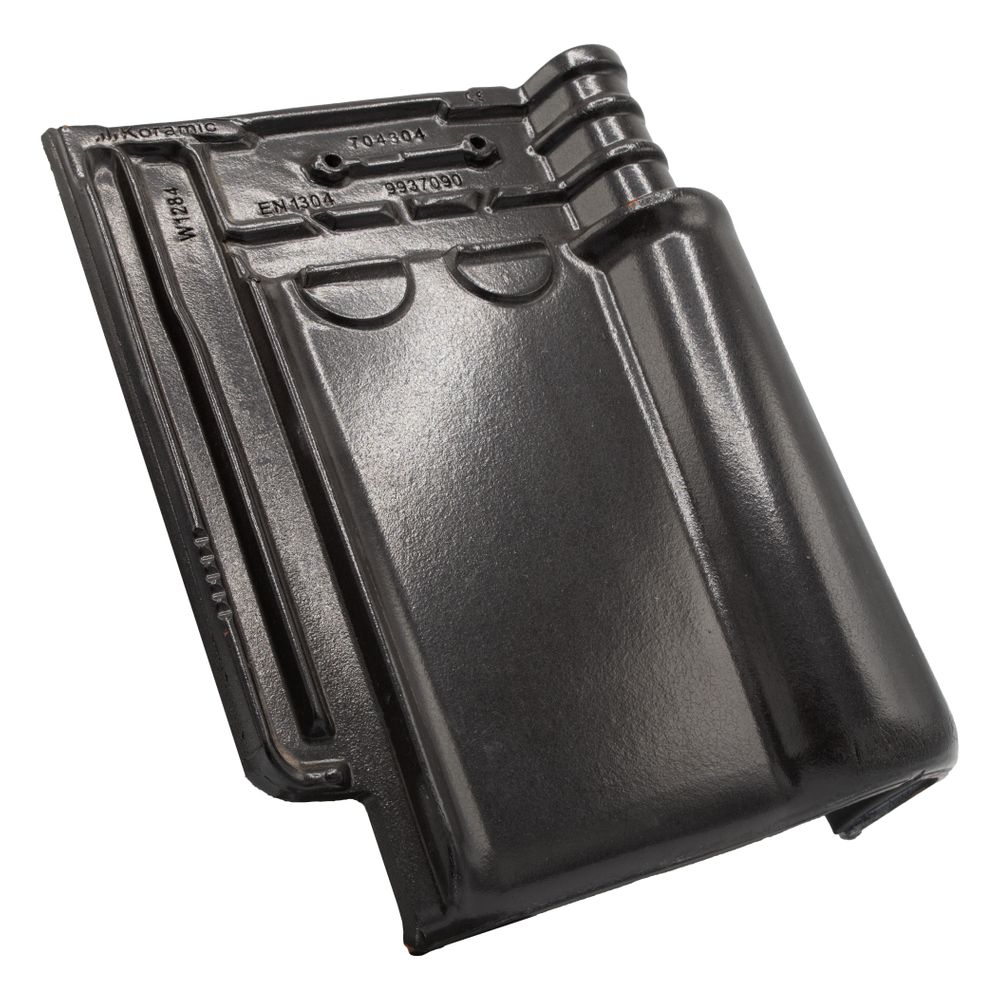 STORM TILE 993 ANTHRACITE RIGHT GABLE TILE