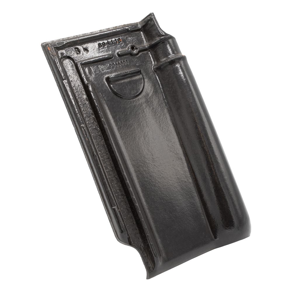 STORM TILE 44 ANTHRACITE THREE-QUARTER TILE