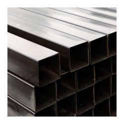 PVC TUYAU EAU PLUIE MANCH BRUN 100X100MM CARRE 3M