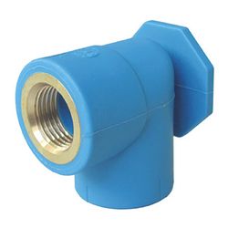 PPR NIRON COUDE 90° FIL. F SUP. DE FIX. D20x1/2''