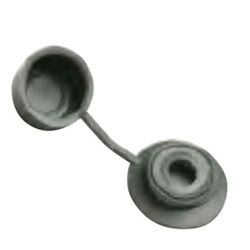 RONDEL+HOEDJE (PVC) TRANSPARANT 76/18