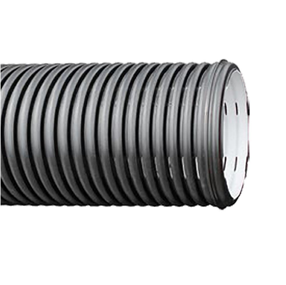 PP RIBWALL IT-RIOOL BENOR ø200SN8 NAAKT L=6M zwart