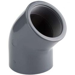 PVC DRUK DRAAD BOCHT BI 2'' 45° PN10 | Georg Fischer | Deschacht