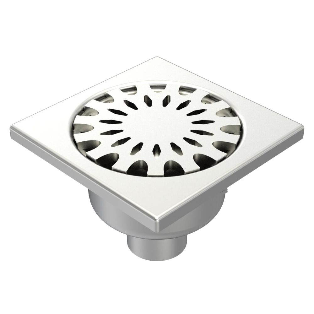 RVS KLOKROOSTER 20/20CM VERTIKALE UITL | Deschacht