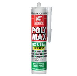 POLY MAX FIX&SEAL EXPRESS 300G CRYSTAL CLEAR