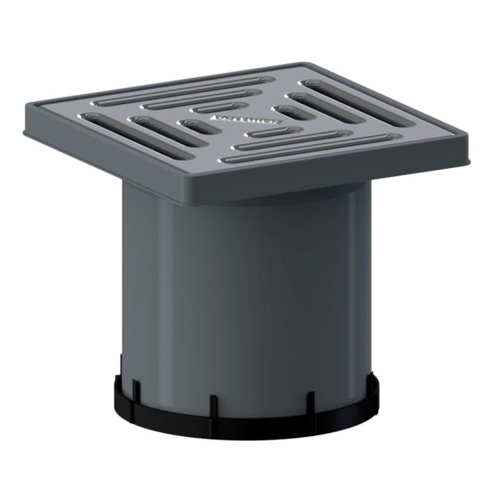 PP OPZETSTUK S10 + RVS ROOSTER KE10 150X150