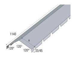 METAAL GETANDE NOK WIT L=1.14M 33.250.1000