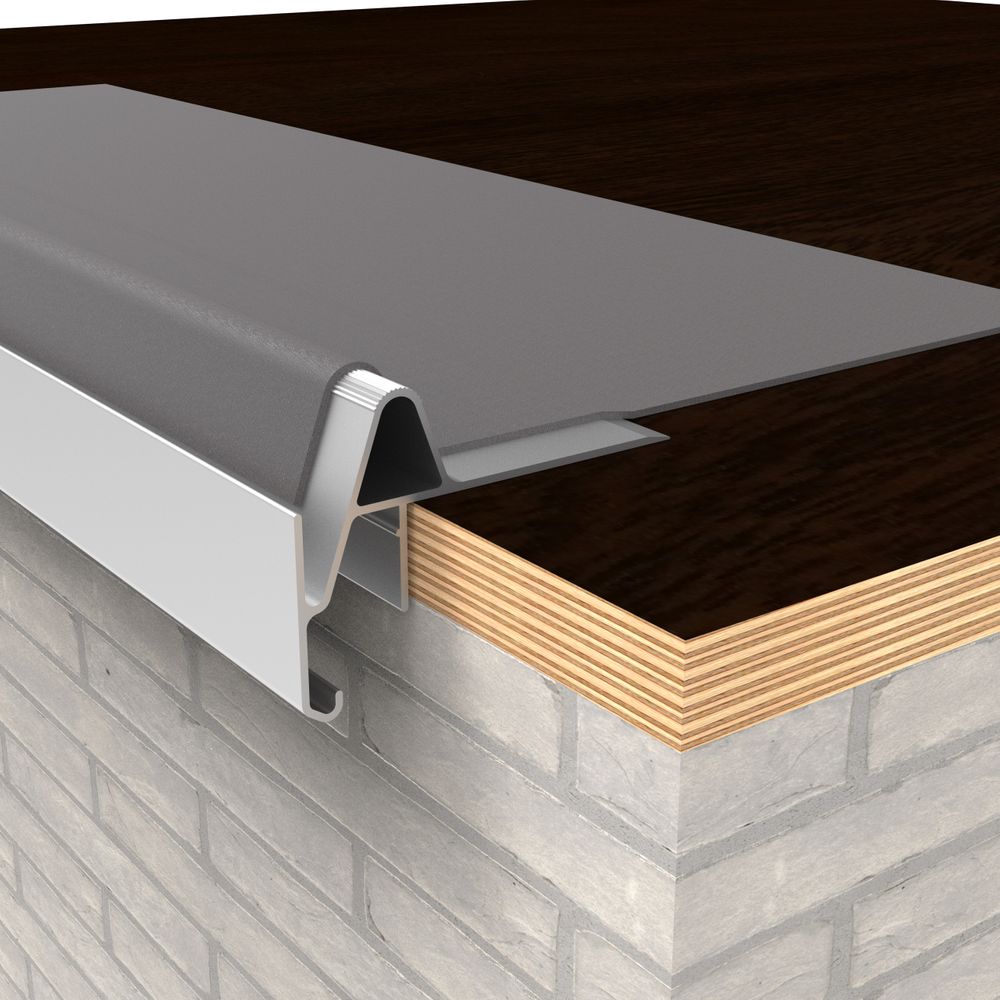 CLIPS&GO 2-DELIG BASISPROFIEL DAKRAND BRUT 3M